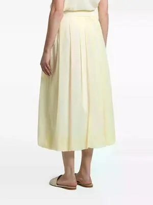 Peserico Midi Pleated Skirt With Elasticated Waist