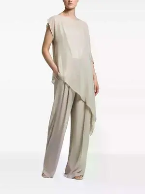 Peserico Asymmetric Metallic-finish Top