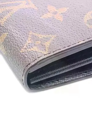 LOUIS VUITTON 2010s Portefeuille Sarah Giant Reverse Wallet - Neutrals