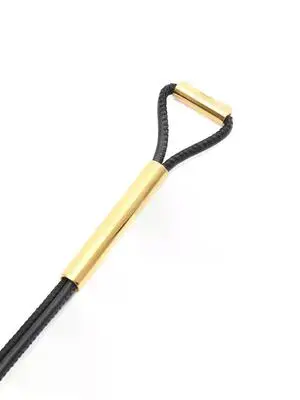 Hermès 2000s Wood Pendant Necklace - Black