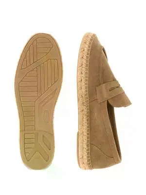 Boggi Milano Suede Leather Espadrilles