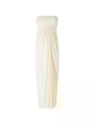 Alberta Ferretti Gathered Evening Dresses