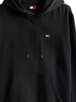 Tommy Hilfiger Logo-patch Hoodie - Black