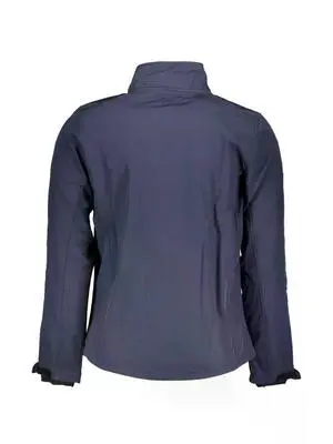 GIAN MARCO VENTURI VINTAGE Logo-patch Zip-up Jacket
