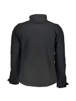 GIAN MARCO VENTURI VINTAGE Logo-patch Zip-up Jacket