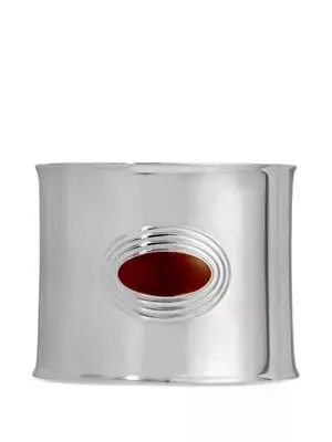 HEAVEN MAYHEM Matilde Cabochon-embellished Cuff Bracelet - Silver