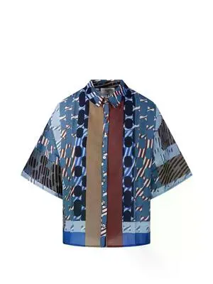 MAPOÉSIE Abstract-print Shirt