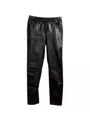 Black Leather Trousers