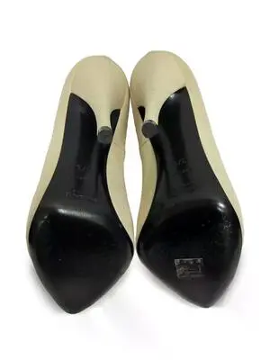 Saint Laurent Franky Peep-toe Pumps
