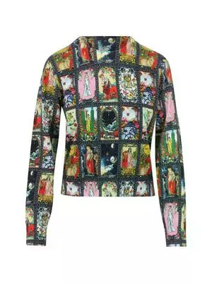 Alice + Olivia Tarot-print Sweater