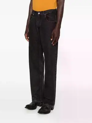 SECOND / LAYER Straight-leg Jeans - Black
