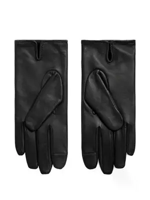 Ralph Lauren Logo-embossed Gloves - Black