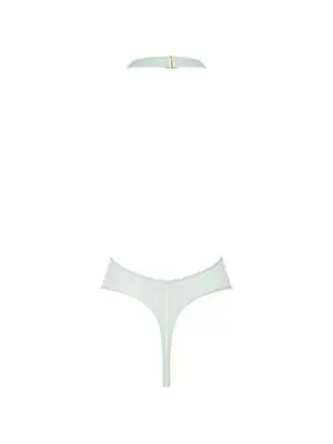 MAISON CLOSE Minuit Halterneck Swimsuit - Green