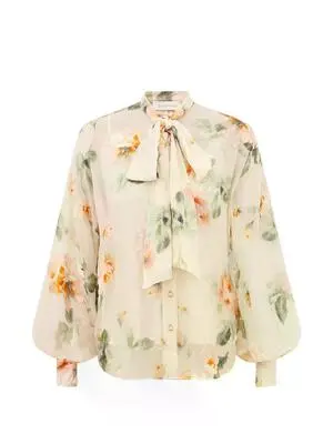 Zimmermann Puff Sleeve Shirts For Women
