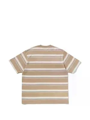 A BATHING APE Striped T-shirt - Neutrals