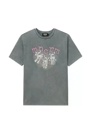 Mini Cream Crewneck T-shirts For Women