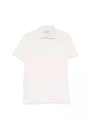 Fedeli Short-sleeve Polo Shirt - Neutrals
