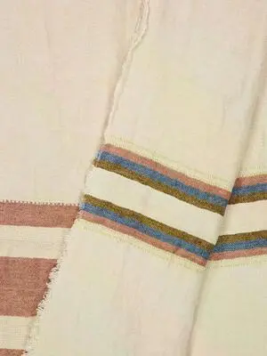 LIBECO Fouta Harlan Stripe Fringed Towel