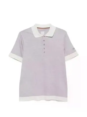 Paul Smith Ribbed-trim Polo Shirt