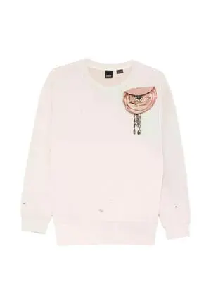 Pinko Distressed Sweatshirt