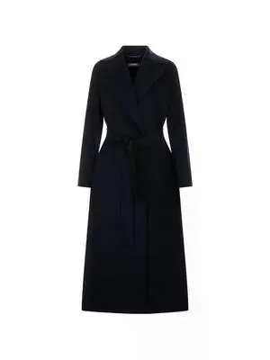 Max Mara Belted Wrap Single Breasted Coat