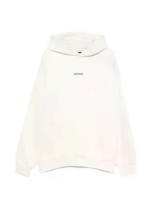 WRSTBHVR Garm V5 Logo-print Hoodie - White