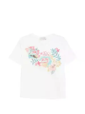 Ermanno Firenze Embellished T-shirts For Women
