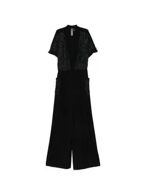Norma Kamali Lace Jumpsuits