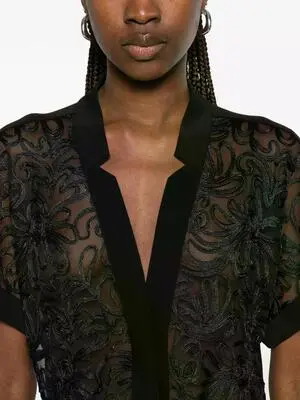 Norma Kamali Geralyn Lace-panel Jumpsuit