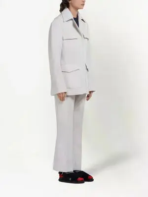 Marni Straight-leg Kick-flare Trousers