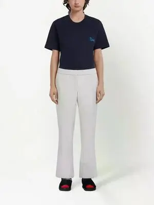 Marni Straight-leg Kick-flare Trousers