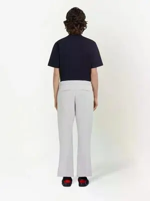 Marni Straight-leg Kick-flare Trousers