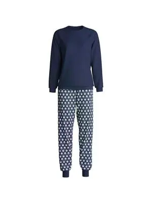 CALIDA Patterned-print Raglan-sleeve Pajamas Set