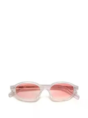 MAISON MARGIELA Oval-frame Sunglasses - Grey