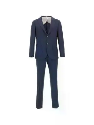 BARBA NAPOLI Pinstripe Virgin Wool Suit