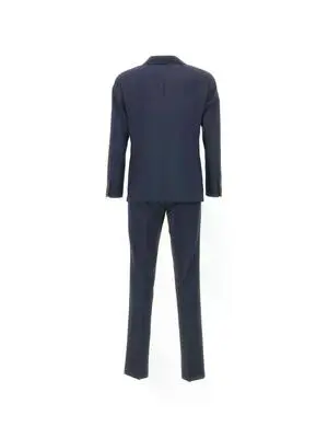 BARBA NAPOLI Pinstripe Virgin Wool Suit