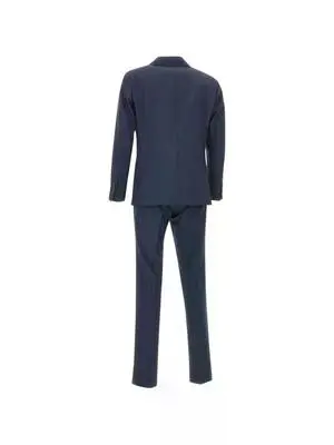 BARBA NAPOLI Pinstripe Virgin Wool Suit