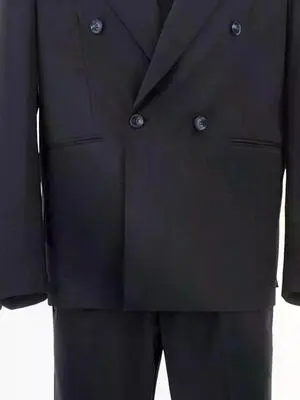 UNGARO Double-breasted Peak-lapel Suit - Blue