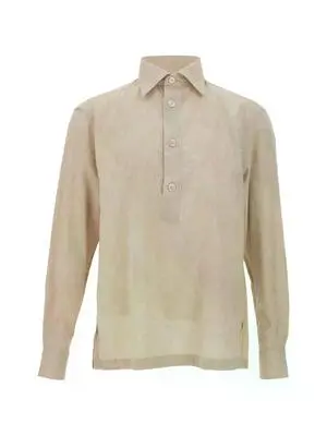 Eleventy Popover Three-button Shirt