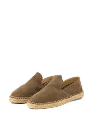 Boggi Milano Suede Espadrilles - Brown