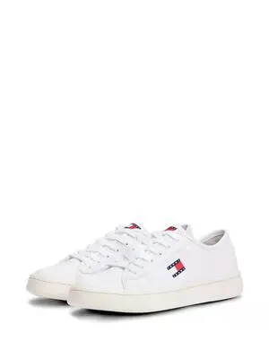 Tommy Hilfiger Logo-detail Leather Sneakers