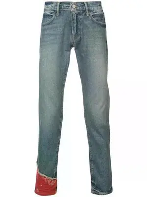 424 Fairfax Bandana Slim Jeans