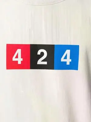 424 Logo Print Crewneck Sweatshirt