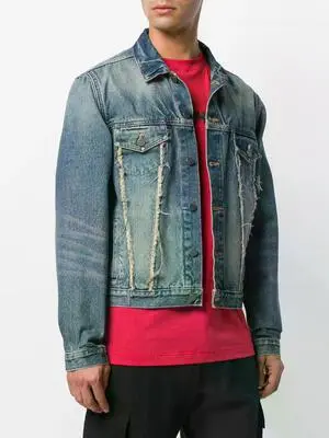 424 Frayed Denim Jacket