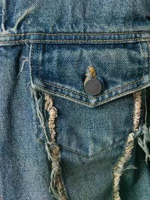 424 Frayed Denim Jacket