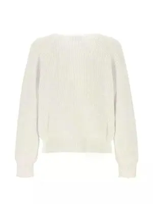 ECOALF Ribbed-knit Raglan-sleeve Sweater