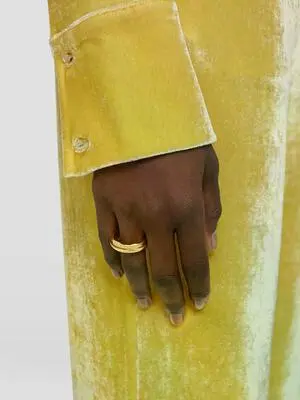 JIL SANDER Logo-engraved Band Ring