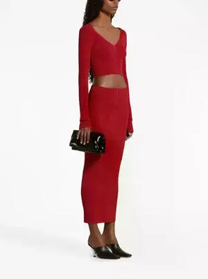 Marni Ribbed Pencil Skirt