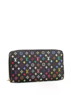 LOUIS VUITTON Zippy Wallet Monogram Multicolor Small Wallets