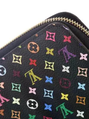 LOUIS VUITTON Zippy Wallet Monogram Multicolor Small Wallets
